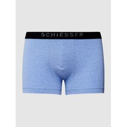 Schiesser Trunks in melierter Optik Modell 'Piqué'