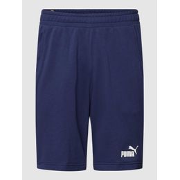 Puma Sweatshorts mit Label-Print Modell 'ESS'