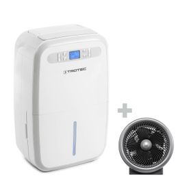 TROTEC Luftentfeuchter TTK 95 E + 2-in-1 Heizlüfter/Ventilator TFH 2000 E KIT0004206