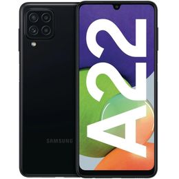 Samsung Galaxy A22 64GB - Schwarz - Ohne Vertrag - Dual-SIM