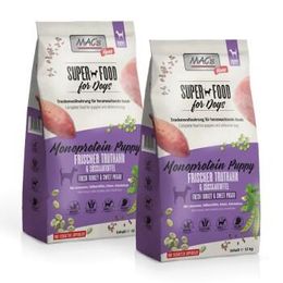 Mac's MAC's Dog Mono Trockenfutter Hund Welpe Truthahn 2x12 kg