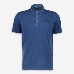 TK Maxx Dunkelblaues gestreiftes Poloshirt