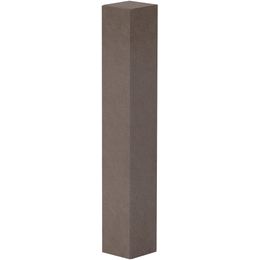 Hochschrank Inosign "Infinity Breite 28 cm, Stauraumschrank mit 1 Tür, Mehrzweckschrank" Schränke Gr. B/H/T: 28cm x 186cm x 30cm, Komplettausführung, braun (bronzo) mit Push-to-open Funktion, 2 Größen, verschiedene Farben