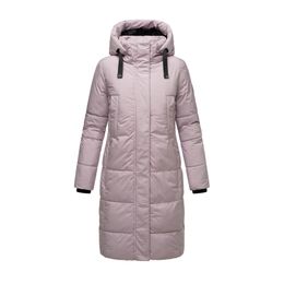 Winterjacke Marikoo "LARYAA XVI", Damen, Gr. L, rosa (lila rose), Obermaterial: 100% Polyester; Innenseite: 100% Polyester; Futter: 100% Polyester, Jacken Winterjacke, mit abnehmbarer Kapuze, Topseller