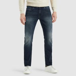 PME-Legend Regular-fit-Jeans PME LEGEND "Legend Nightflight" Gr. 32, Länge 32, blau (true winter blau), Herren, Denim/Jeans, Obermaterial: 98% Baumwolle, 2% Elasthan, Jeans, in verschiedenen Waschungen - Regular Fit