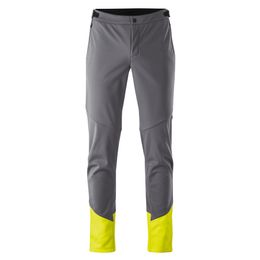 Fahrradhose Gonso "ADVENTURE PANTS SOFTSHELL M" Gr. M, Normalgrößen, grau Herren Hosen Radhose, MTB-Hose ohne Sitzpolster