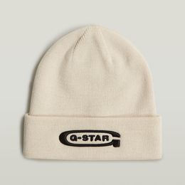 G-Star Raw Originals Artwork Long Beanie - Weiß - Herren