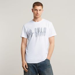 G-Star Raw Shattered Graphic T-Shirt - Weiß - Herren