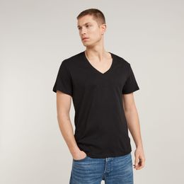 G-Star Raw Base V-Neck T-Shirt 2-Pack - Schwarz - Herren