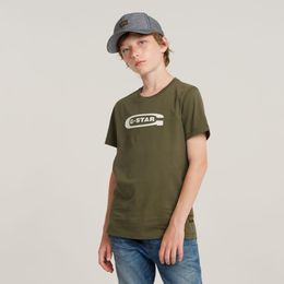 G-Star Raw Kids T-Shirt Regular - Grün - jungen