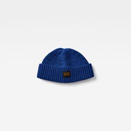 G-Star Raw Originals Fisherman Beanie - Mittelblau - Herren