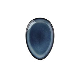 Platte oval Azuro &brvbar; blau &brvbar; Ma&szlig;e (cm): B: 18 H: 3,2 &raquo; Sconto