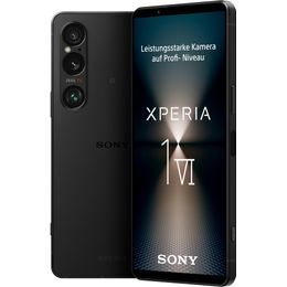 Sony Smartphone "Xperia 1 VI" Mobiltelefone Gr. 256 GB, schwarz