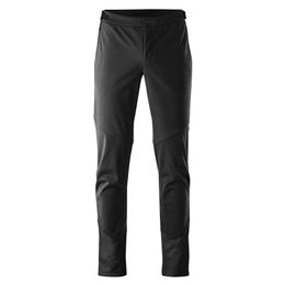 Fahrradhose Gonso "ADVENTURE PANTS SOFTSHELL M" Gr. L, Normalgrößen, schwarz Herren Hosen Radhose, MTB-Hose ohne Sitzpolster