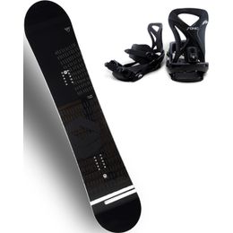 F 2 Snowboard F2 "FTWO Blackdeck Men (extrawide) 21/22" Snowboards Gr. 159, grün (braun/dark/olivgrün)