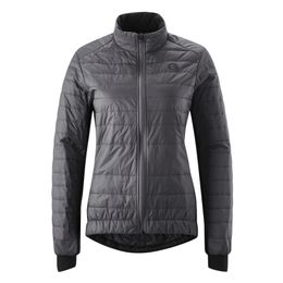 Fahrradjacke Gonso "Trail Jacket Primaloft W" Gr. 36, grau Damen Jacken Wattierte Jacke mit hoher Wärmeisolation und wasserabweisende Ausrüstung.