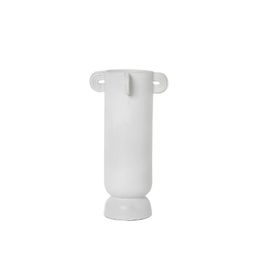 ferm LIVING Vase Muses Calli, weiß, Höhe 31 cm, Keramik