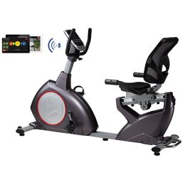 L.A. Sports Body Coach Sitz-Liege-Ergometer Heimtrainer magnetisch Computer mit Bluetooth