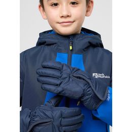 Jack Wolfskin Fleecehandschuhe »EASY ENTRY GLOVE K« night-blue 140 Isolierende Softshell-Handschuhe für Kinder