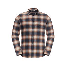 Jack Wolfskin Flanellhemd »WANDERWEG SHIRT M« dark-navy XL (54/56) - Normalgrößen Normalgrößen XL (54/56) Flanellhemd