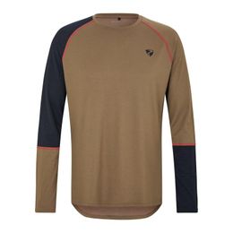 Ziener Sweatshirt »JODIS« braun 52 52 funktioneller, wärmender Herren Baselayer