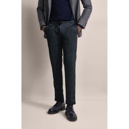 Bugatti Herren Bugatti Chinohose mit Gummizug blau 35, L&auml;nge 34