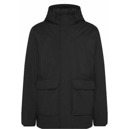 Bugatti Langjacke mit Kapuze mit Kapuze schwarz 52 52 Waterrepellent