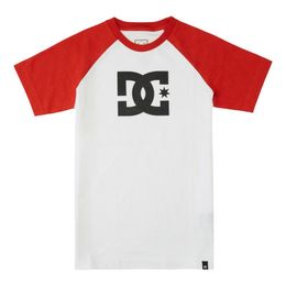 DC Shoes T-Shirt »DC Star« White/ Molten Lava 12(148-156cm) 12(148-156cm) Stoff: BaumwollStoff [200 g/m2]