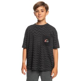 Quiksilver T-Shirt »Radical Times« Tarmac Black Radical Zigzag 4 8(125-130cm) 8(125-130cm) Umweltfreundlicher Stoff: ...