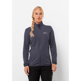 Jack Wolfskin Fleecejacke »KOLBENBERG FZ W« graphite L (42/44) L (42/44) Weiche Stretch-Fleece-Jacke