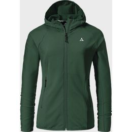 Schöffel SCHÖFFEL Fleecejacke »Hiking Fleece Hoody Style Cascata WMS« mit Kapuze 6965 - grün 44 44 Höchste Bewegungsfreiheit durch 4-Wege-Stretch
