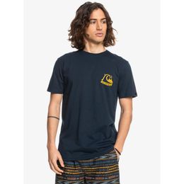 Quiksilver T-Shirt »Surf Siesta« Navy Blazer M M Stoff: Leichter Baumwolljersey