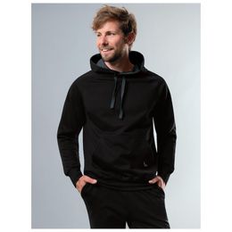 TRIGEMA Kapuzensweatshirt »Kapuzensweatshirt aus Biobaumwolle« schwarz XL XL BIO Sweat-Qualität