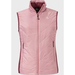Schöffel SCHÖFFEL Funktionsweste »Hiking Hybrid Vt Style Cascata WMS« 3465 - pink 46 46 Hybridkonstruktion mit wasser- und windabweisenden, wattierten Zonen
