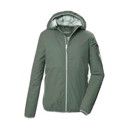 Killtec Softshelljacke &raquo;KOS 325 WMN SFTSHLL JCKT&laquo; graugr&uuml;n 42 42 Softshelljacke mit Kapuze