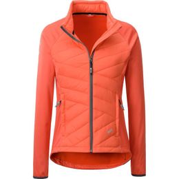 LPO Fleecejacke &raquo;EDINA II WOMEN&laquo; weiche Hybrid-Fleecejacke in traditioneller Optik hot coral 40/42 (M) 40/42 (M) Damen Hybridjacke & Steppjacke im...