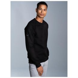 TRIGEMA Sweatshirt »Sweatshirt mit angerauter Innenseite« schwarz M M Sweat-Qualität