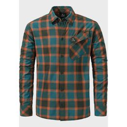 Schöffel SCHÖFFEL Outdoorhemd »Hiking Shirt Style Poplar MNS« 6965 - grün 48 - Normalgrößen Normalgrößen 48 Relaxed Fit