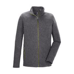 Killtec Fleecejacke &raquo;KOS 368 MN KNTFLC JCKT&laquo; anthrazit L L Herren Strickfleecejacke mit Stehkragen