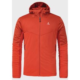 Sch&ouml;ffel Sch&ouml;ffel Herren Fleecejacke &raquo;Fleece Hoody Svardalen M&laquo; mit Kapuze orange 46