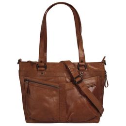 SPIKES & SPARROW SPIKES & SPARROW Shopper echt Leder cognac