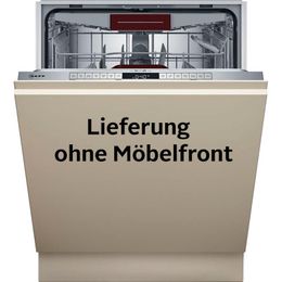 Neff vollintegrierbarer Geschirrspüler N 50 »S155HVX00E« 14 Maßgedecke Info Light: projizierter Punkt während des Betriebs silberfarben Chef 70°C –...