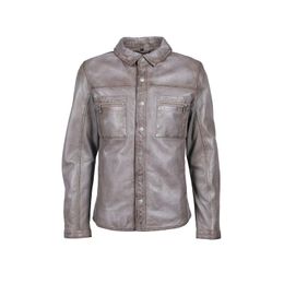 Freaky Nation Lederjacke »Cosmo-FN« grau L(48)