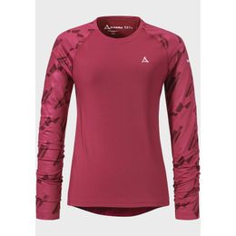 Schöffel SCHÖFFEL Funktionsshirt »Longsleeve Lakata Trail L« 3750 - rot 44 4-way-stretch