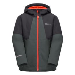 Jack Wolfskin Outdoorjacke »ACTAMIC 2L INS JACKET K« mit Kapuze slate-green 140 140 140 g TEXATHERM-Füllung