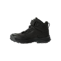 Jack Wolfskin Wanderschuh &raquo;CYROX TEXAPORE MID K&laquo; black UK12-EU31 UK12-EU31 Schnellschn&uuml;rsystem mit Klettverschluss oben