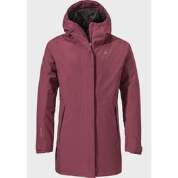 Schöffel SCHÖFFEL Parka »Hiking Parka Style Froda WMS« mit Kapuze 3825 - pink 36 36 Wasserdicht & atmungsaktiv dank 2-Lagen VENTURI Membrane