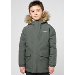 Jack Wolfskin Outdoorjacke »COSY BEAR JACKET K« mit Kapuze slate-green 140 140 160 g Füllung aus TEXATHERM