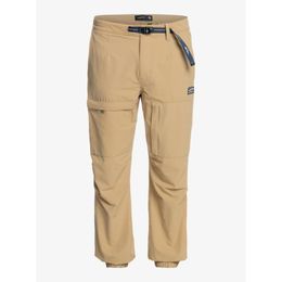 Quiksilver Cargohose »Sea Bed« Tannin 33ML 33ML Material: Mischgewebe aus recyceltem Nylon,...
