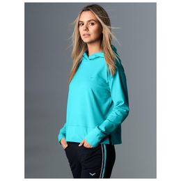 TRIGEMA Sweatshirt »Dünner Kapuzenpullover« mint XS XS 1/1 lange Hose